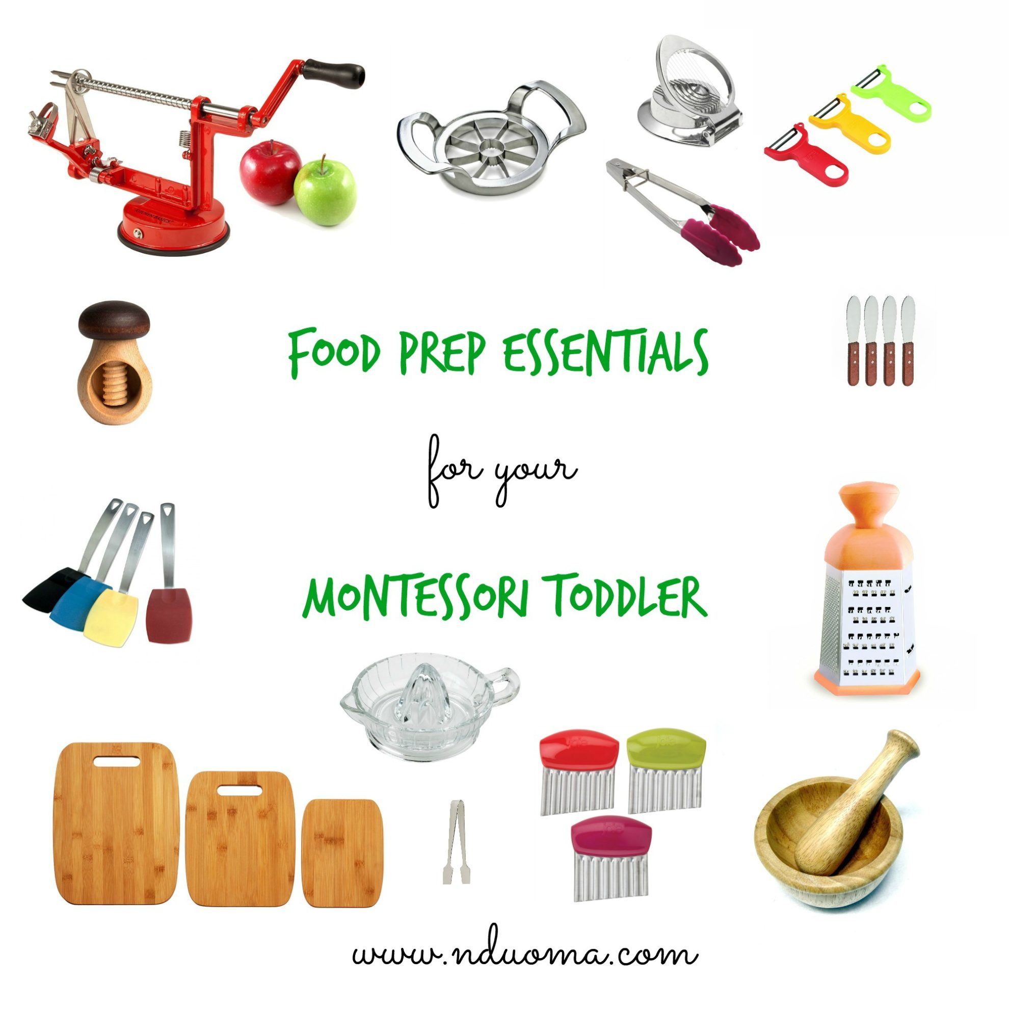 A Montessori Toddler in the Kitchen Essentials Guide - Nduoma